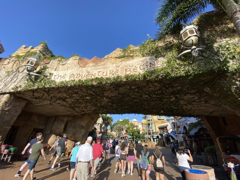 Islands of Adventure - Best Photo Spots for Instagram - Steps to Magic