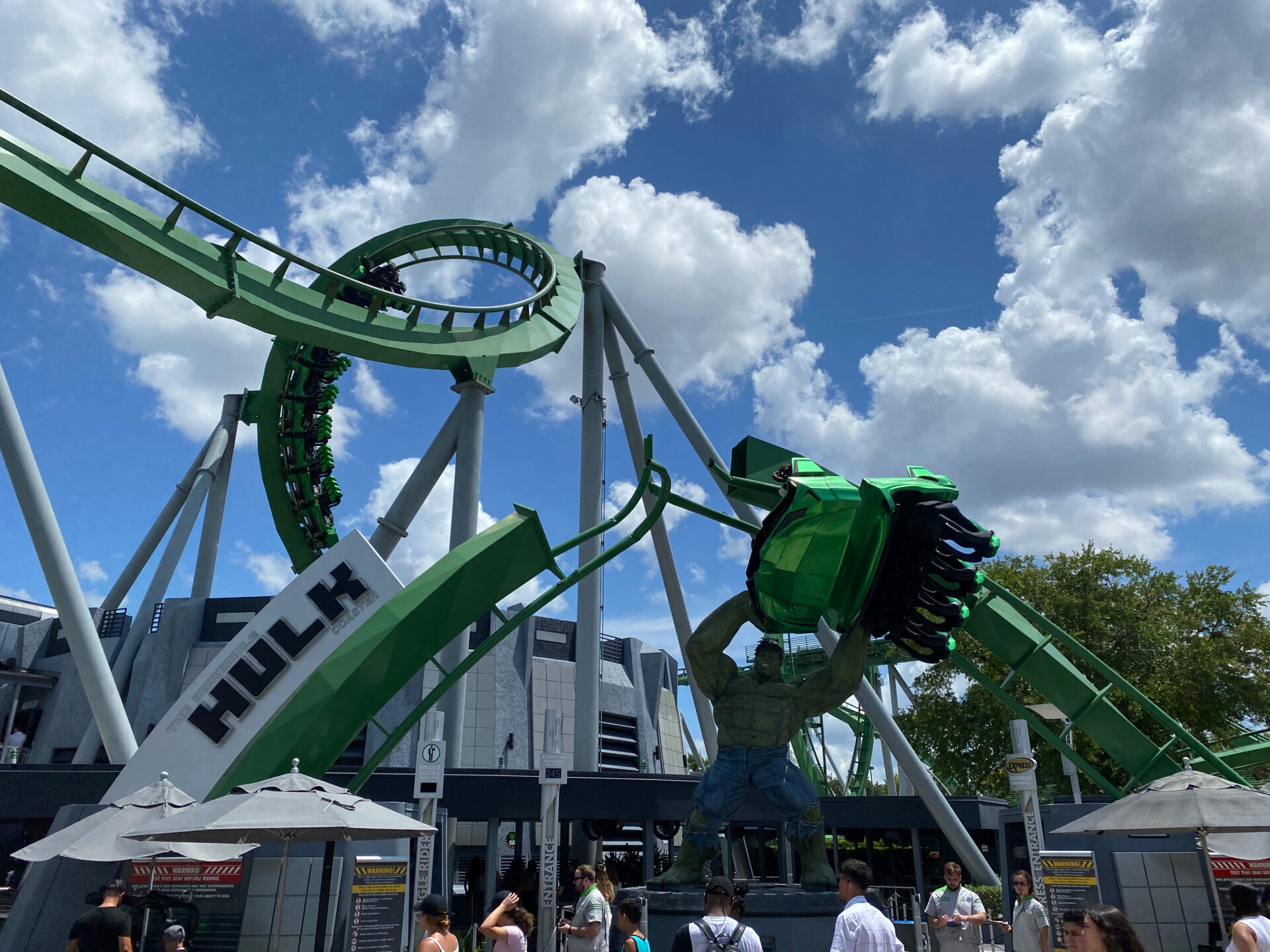 Incredible Hulk Coaster - Fun Facts & Ride Secrets - Steps to Magic